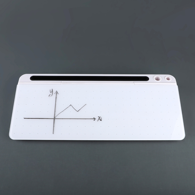 Keyboard glass whiteboard Keyboard glass whiteboard
